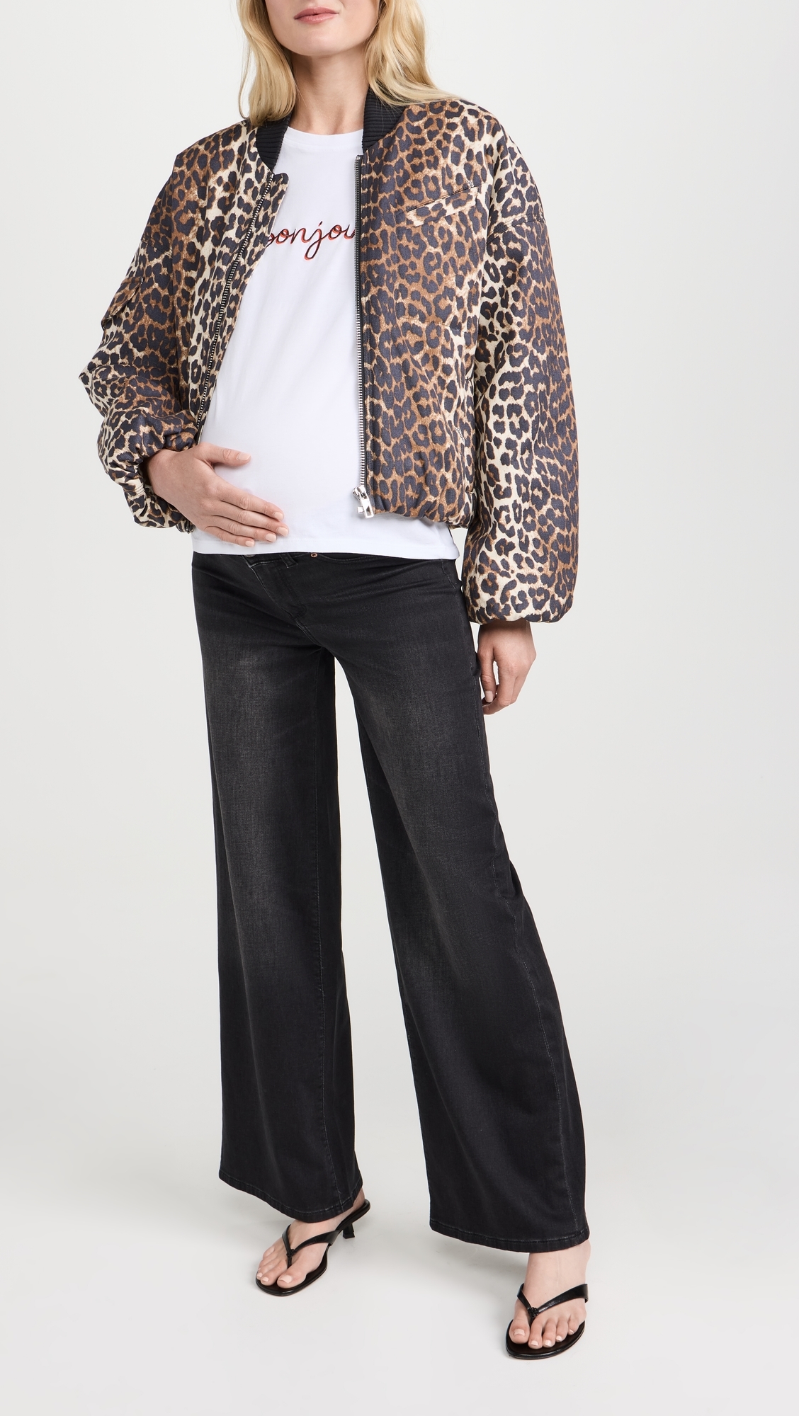 DL1961 DL1961 Hepburn Maternity Wide Leg Jeans